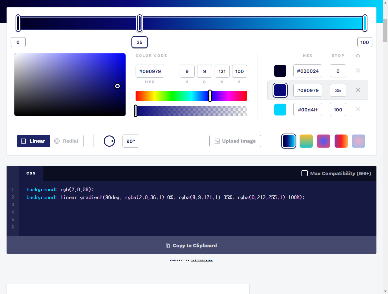 CSS Gradient > 365ok IT뉴스