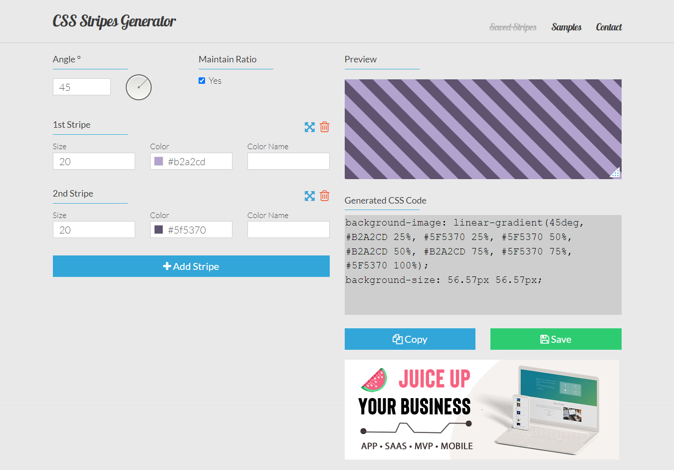 CSS Strips Generator > 365ok IT뉴스