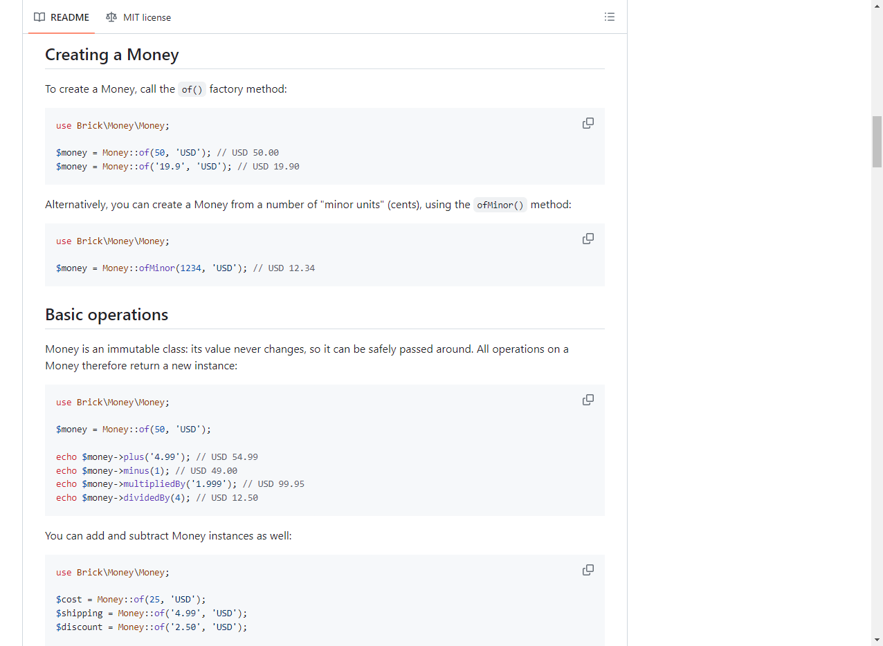 PHP를 위한 화폐 및 통화 라이브러리 > 365ok IT뉴스